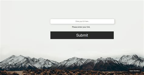 Screenshot App Screenshot API React Codesandbox