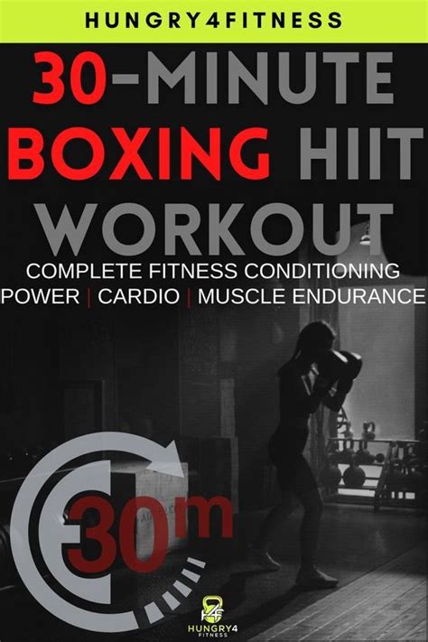 Explode Your Fitness With This 30 Minute Boxing Hiit Workout Improve