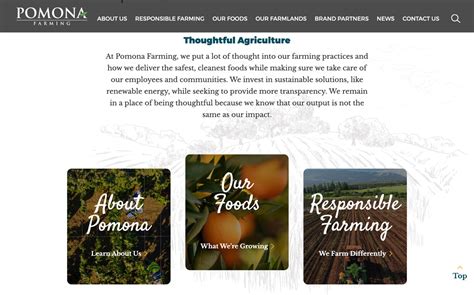 Pomona Farming Okasoft Design Seattle WA