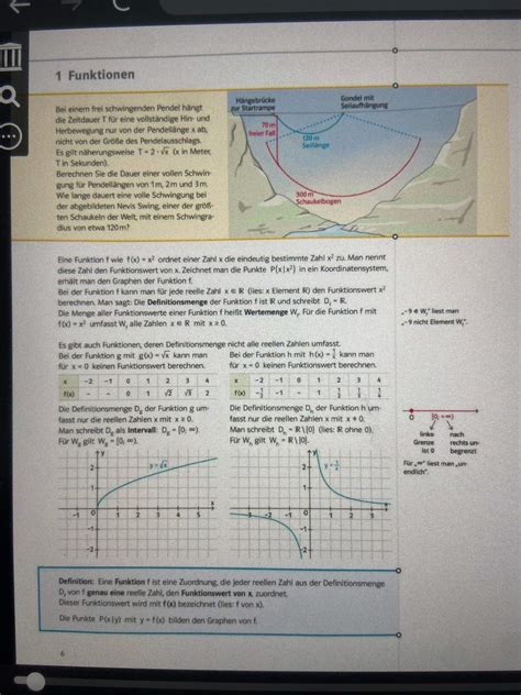 10 Klasse Mathe Definitionsmenge Und Wertemenge Erklärt Rechnen Funktion Mathematiker