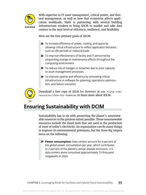 Part 9 Dcim For Dummies 3rd Edition Pdf Data Center