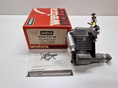 Webra T4 40 Abc Garnitur 6 5 Cc 4 Takt Four Stroke 1044 Kaufen Auf Ricardo