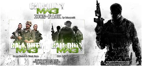 Call Of Duty Modern Warfare 3 Game Icon Pack By Crussong On Deviantart