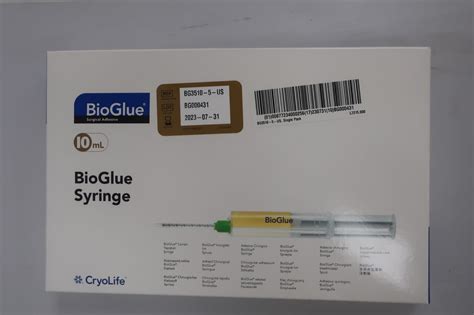 New Cryolife 10 Ml Syringe Standard Applicator Tips And Syringe
