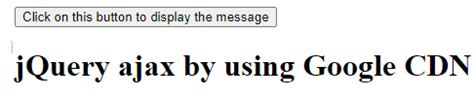 JQuery Ajax CDN How To Use JQuery Ajax CDN With Examples