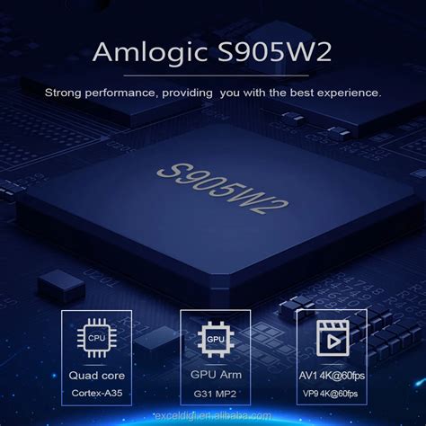 Excel Digital 2024 Best T95w2 Amlogic S905w2 Quad Core Android 11 0 Tv Box Strong 4k 2gb 16gb