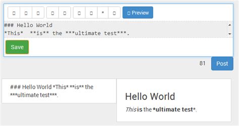 Css How To Call Getcontent And Parsecontent From Bootstrap Markdown