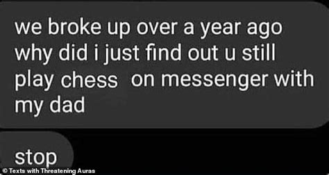 Twitter Accounts Collates Texts With Threatening Auras Daily Mail