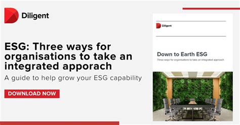 Diligent On Linkedin Diligentdown To Earth Esgthree Ways For