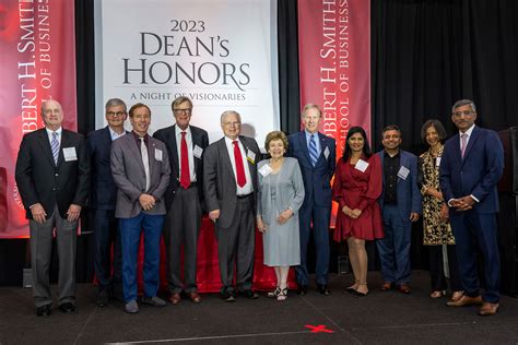 2023 Deans Honors A Night Of Visionaries And Celebration Robert H