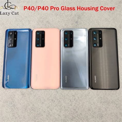 Huawei P40 Pro Battery Cover Back Glass Panel Rear Housing Case For