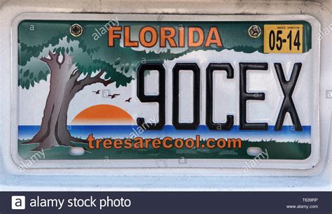 Florida License Plate Stock Photos Florida License Plate Stock Images Alamy