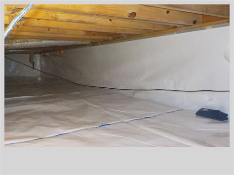 Basement Waterproofing Crawl Space Encapsulated In Columbia Tn