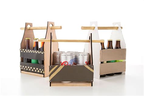 How To Make Beer Bottle Labels A Reusable 6 Pack Case