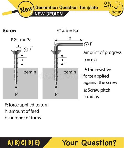 Physics Lecture Notes Screws Working Principle Of Screws Next