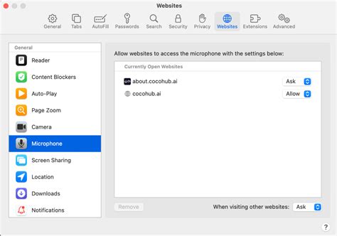 Support Center Allowing Microphone Permissions Beyond Virtual