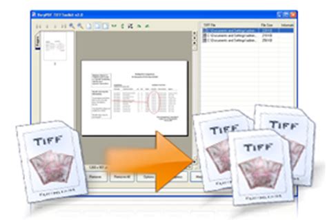 TIFF Toolkit Compress TIFF Merge TIFF Split TIFF