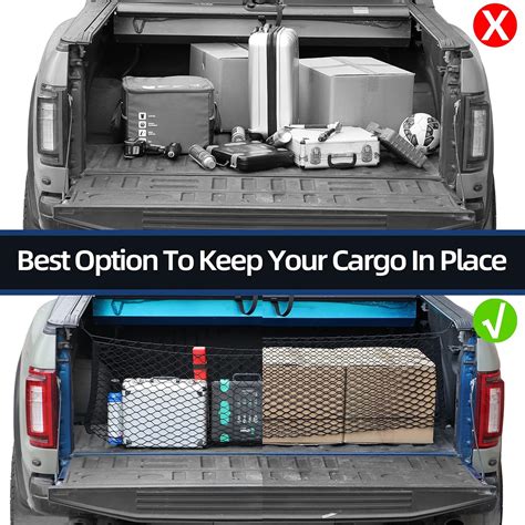 MOJIOO Truck Bed Cargo Net With Hooks Elastic Mesh India Ubuy