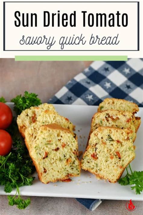 Sun Dried Tomato Bread Savory Quick Bread Sula And Spice