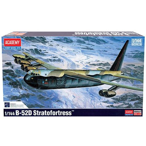 B 52d Stratofortress 1144 Kit Academy 12632 Military Issue