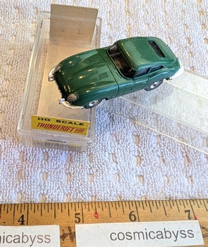 Xke Jaguar Green Nice Aurora Tjet Thunderjet 500 Slot Car 1960s Z23 Ebay
