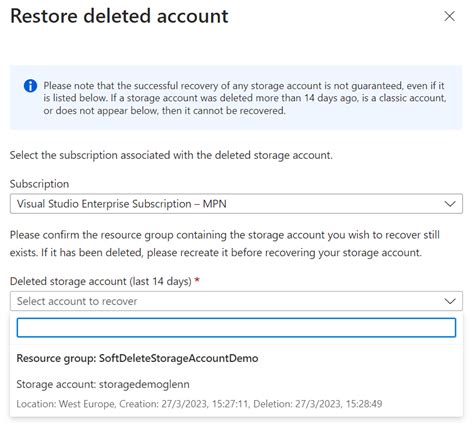 Understanding The Soft Delete Policy For Azure Storage Accounts