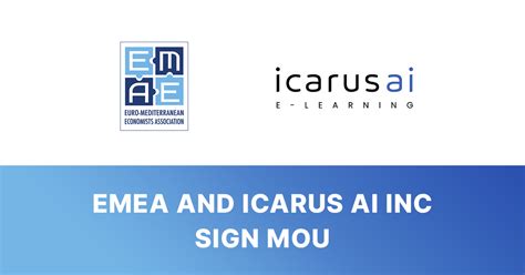 Emea And Icarus Ai Inc Sign Mou Emea