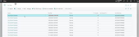 Assign Recurring User Tasks
