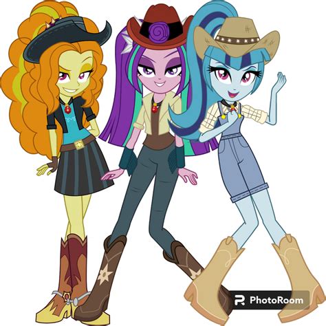 Dazzlings Cowgirls Outfit By Cutler1228 On Deviantart