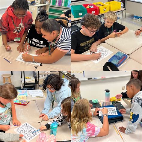 Lmms On Twitter Mr Scholls Math Class Working On The 100s Activity