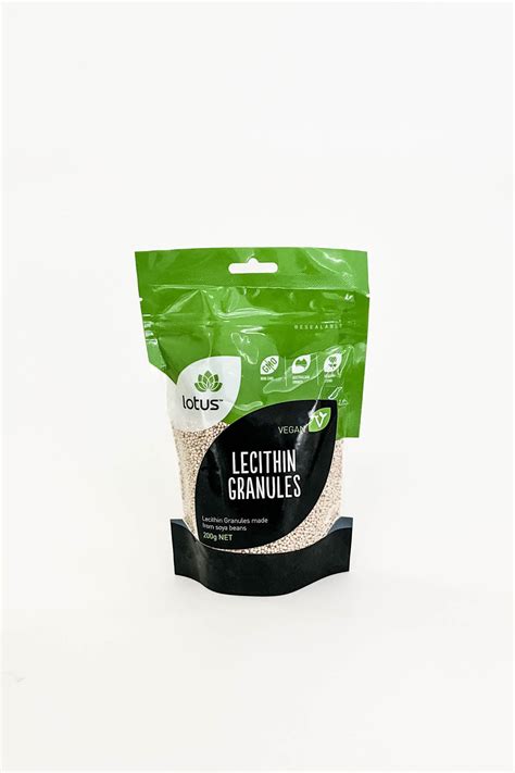 Lotus Lecithin Granules Down To Earth Organics