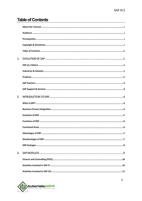 Sap Tutorial Pdf