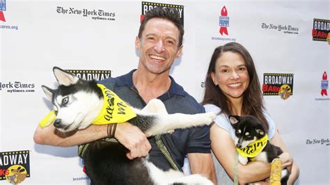 Hugh Jackman Looks So Loved Up With Girlfriend Sutton Foster After