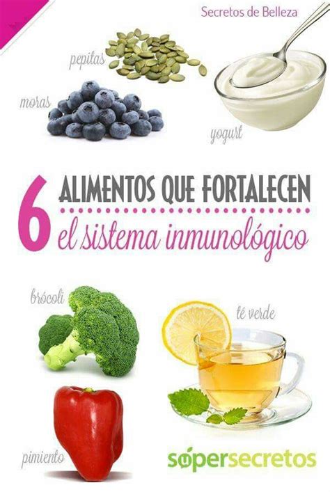 Alimentos Para Subir Las Defensas Combi