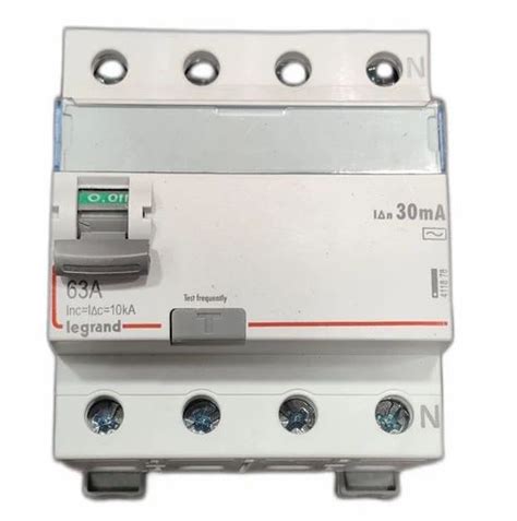 RCCB 63A Pole 100mA Legrand RCBOs Electric Buy 40 OFF