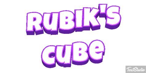Rubiks Cube Brand Animated  Logo Designs