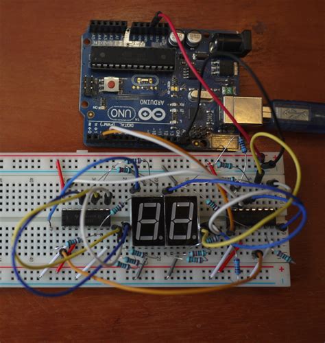 Как подключить семисегментный индикатор к Arduino Электронные печеньки