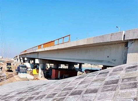دائرة الطرق والجسور تحقق مراحل متقدمة من مشروع إعادة إعمار جسر القرنة