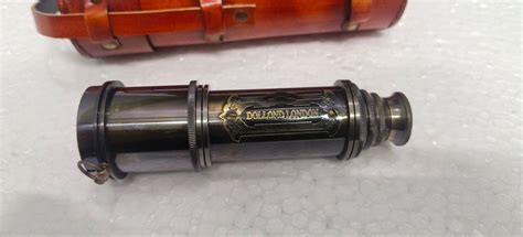 Antique Brass Pirate Telescope Glass Marine Sailors Spyglass 18 Inch