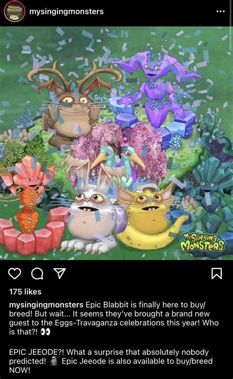 Epic Jeeode Revealed R Mysingingmonsters