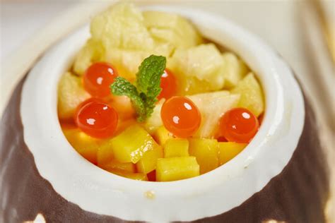 杨梅青提冰汤圆小吃美食食品餐饮摄影素材汇图网