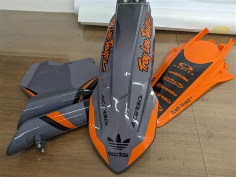 FITS KTM 2019 2022 SX SX F Nardo Grey Polisport Plastics Custom MX