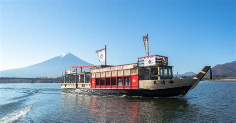 Lake Kawaguchi Excursion Ship And Mt Fuji Panoramic Ropeway Bus Tour
