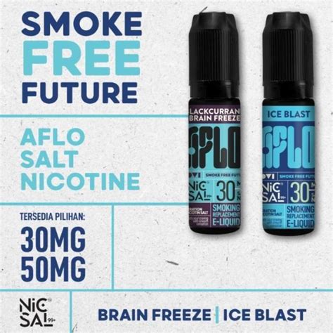 Promo Liquid Aflo Ice Blast Salt Nic 15ml 50mg Diskon 17 Di Seller