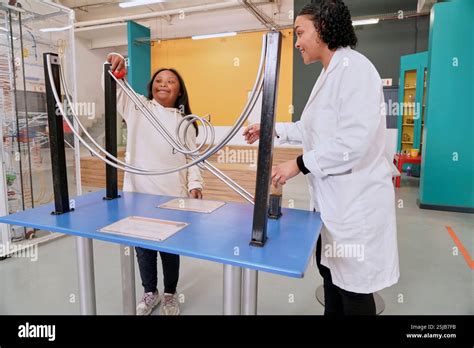 Girl Doing Science Experiment Hi Res Stock Photography And Images Alamy