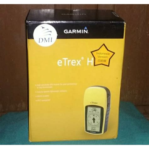 Jual Garmin GPS ETrex H Versi Indonesia Shopee Indonesia