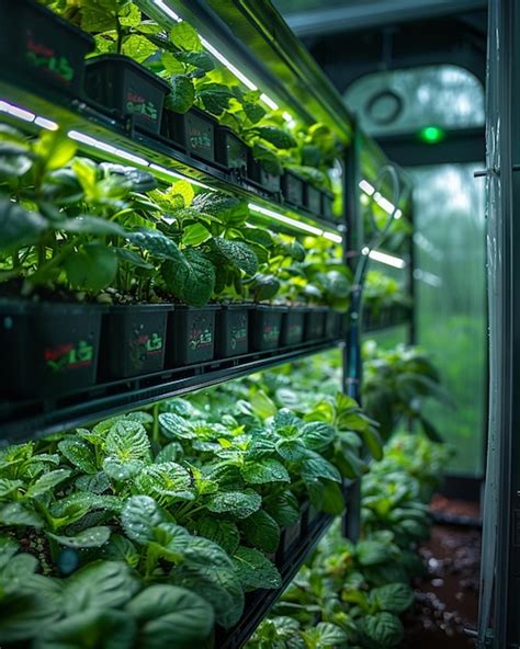 Premium Photo An Automated Greenhouse Using Ai Wallpaper