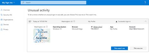 Azure Ad End Users Can Now Review Report Unusual Sign In Activity