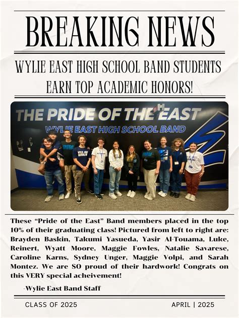 Wylie East Band Wylie East Band Added A New Photo