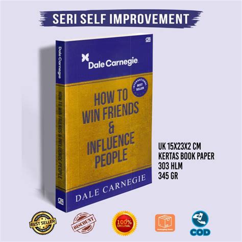 Buku Pengembangan Diri How To Win Friends And Influence People Dale